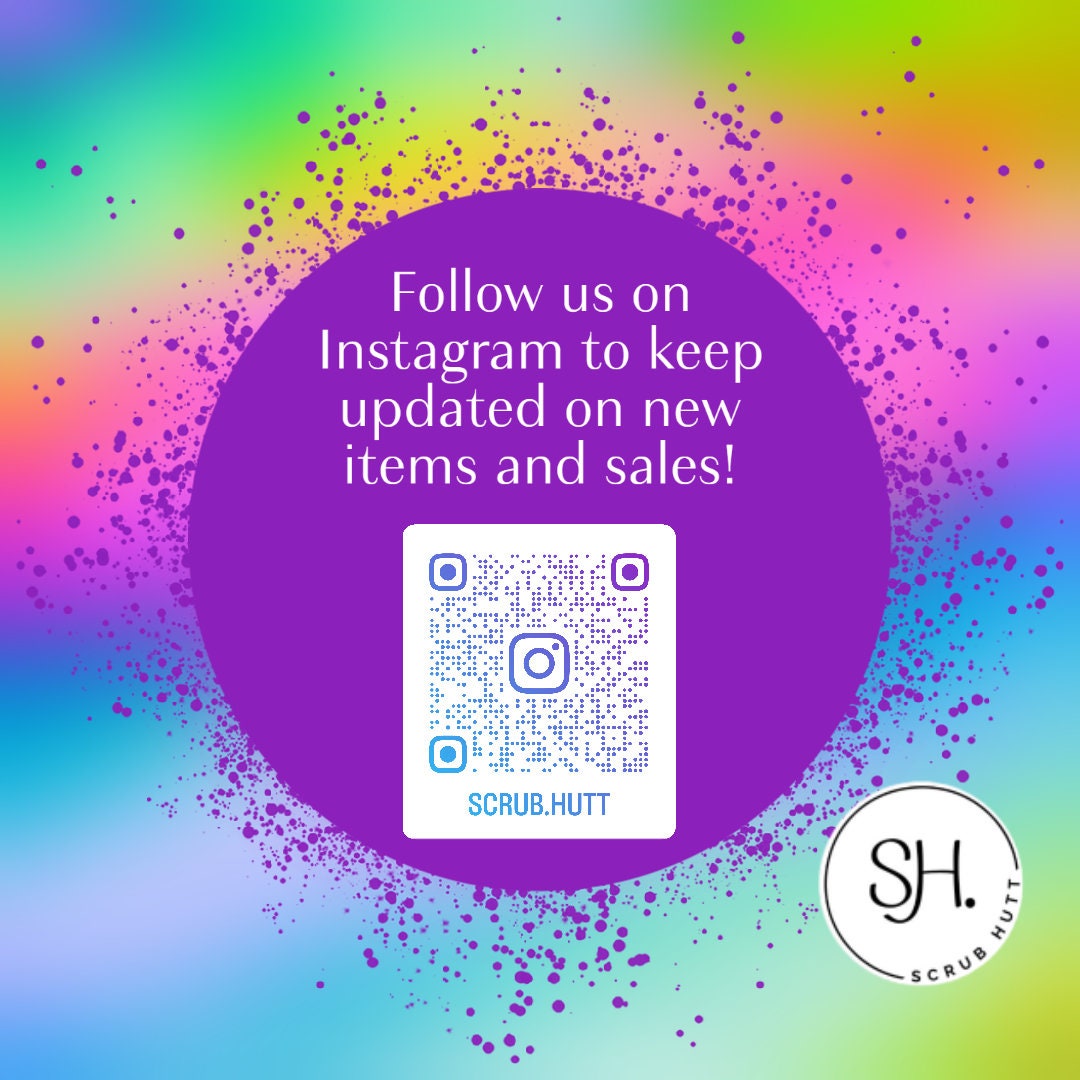 Sea Life Purple Mermaid Print Scrub Hat Beautiful Ocean Theme Cap Fish ...