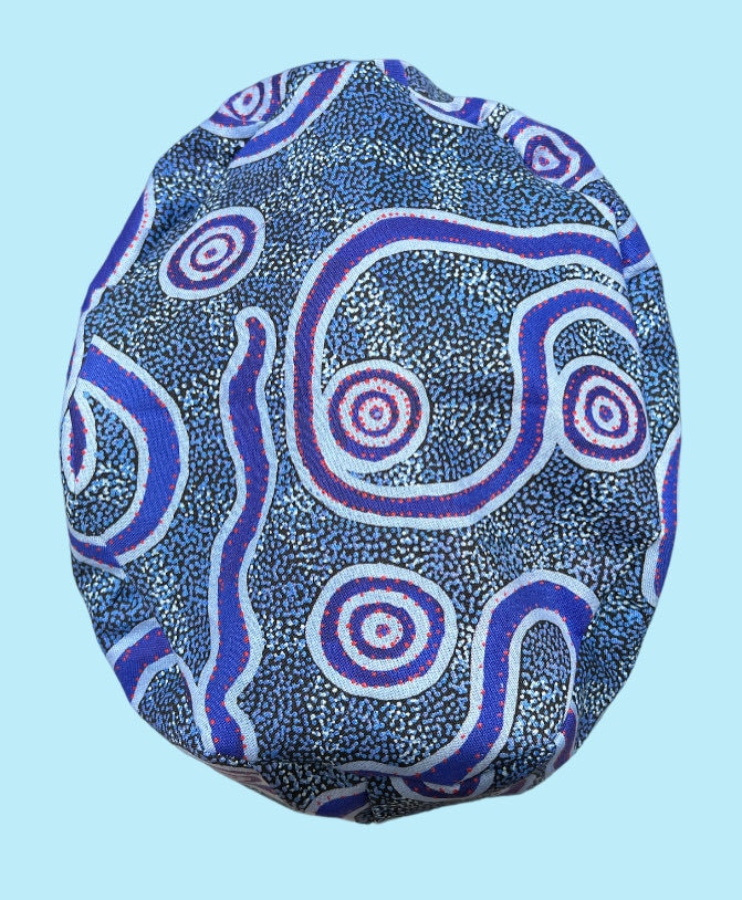 NAIDOC Indigenous Australian Scrub Hat. Snake Dreaming. First Nations ...