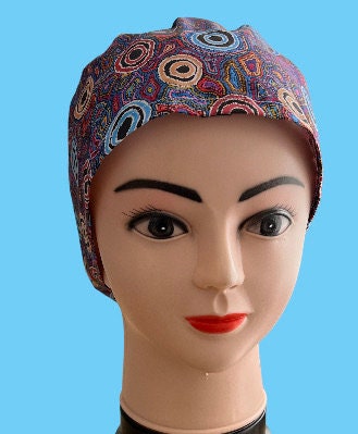 NAIDOC Indigenous Australian Scrub Hat. Yumari Dreaming. First Nations ...