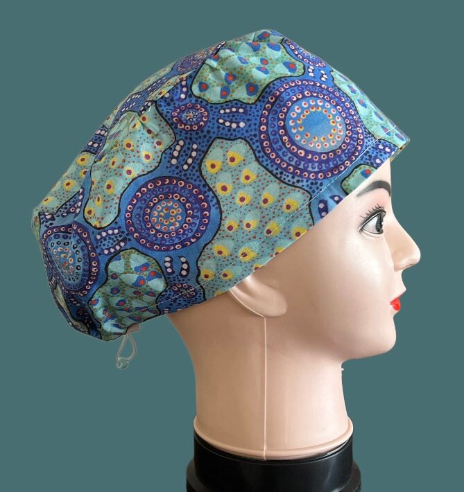 NAIDOC Indigenous Australian Scrub Hat. Desert Dreaming. First Nations ...