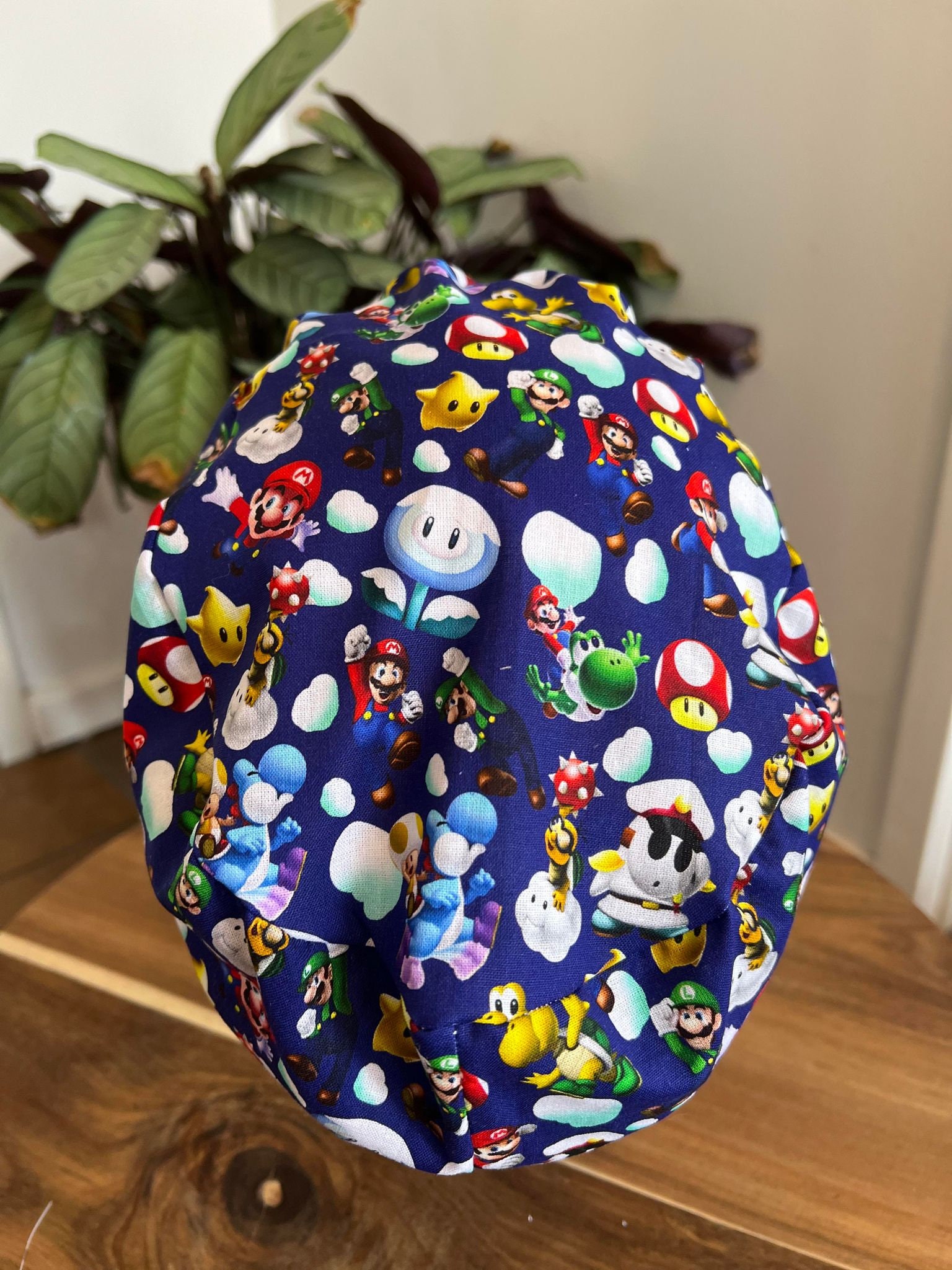 Mario Character Theme Scrub Cap - Unique Gift for Surgeon, Nurse ...