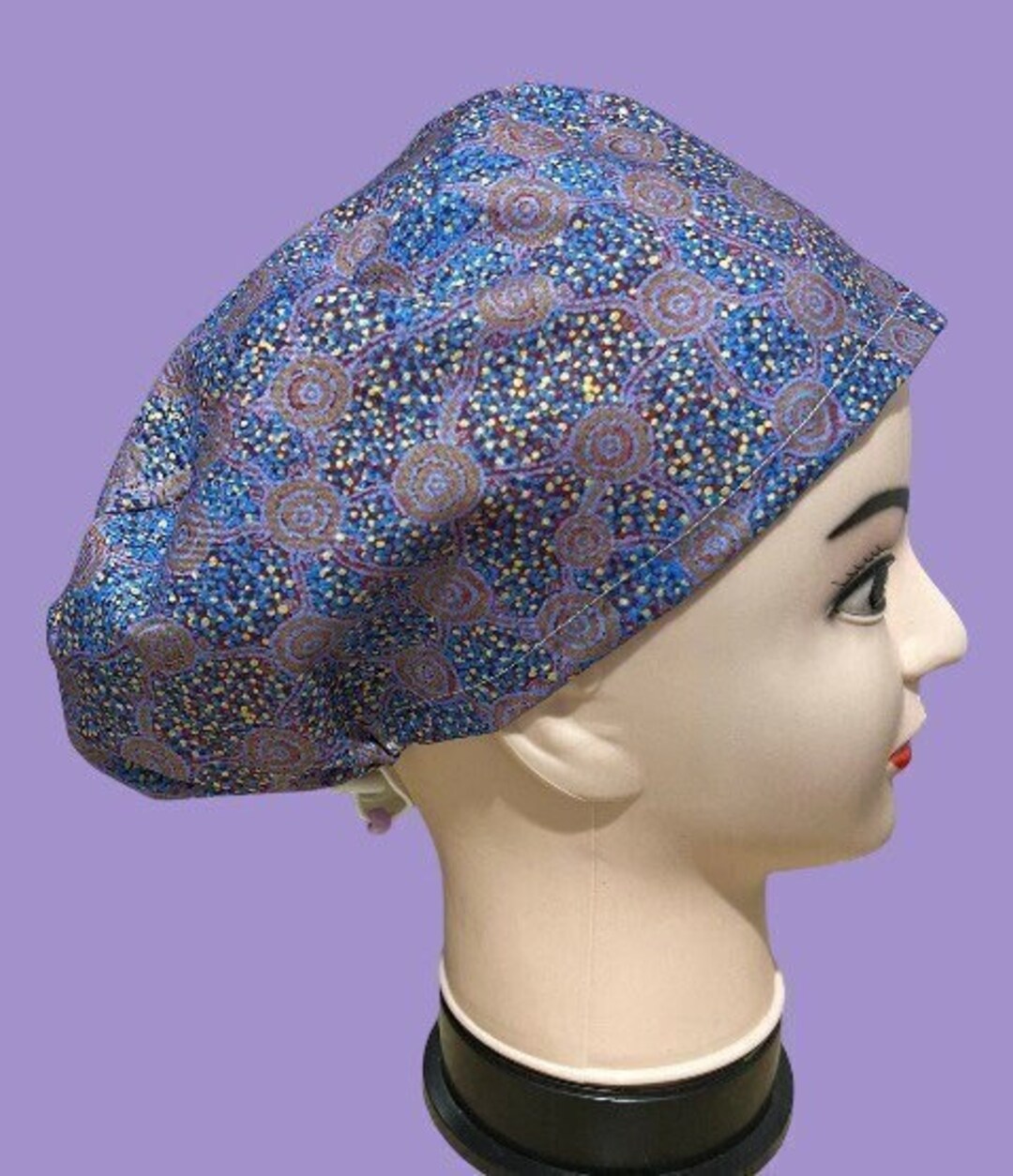 NAIDOC Indigenous Australian Scrub Hat. Goanna Dreaming. First Nations ...