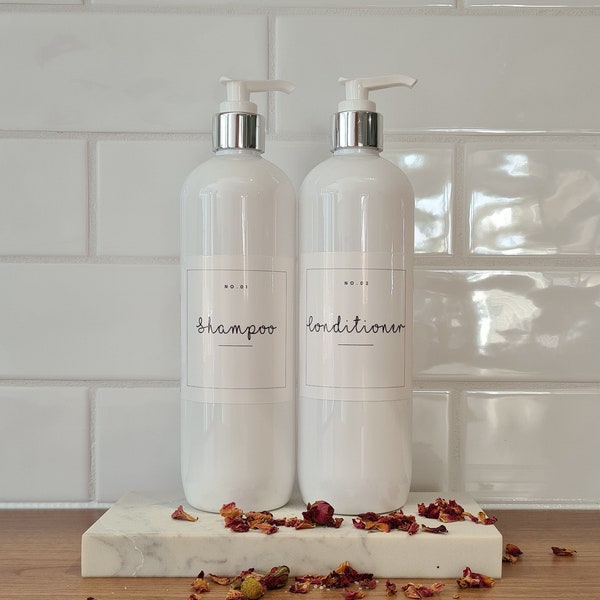 Shampoo Bottles - Etsy Australia