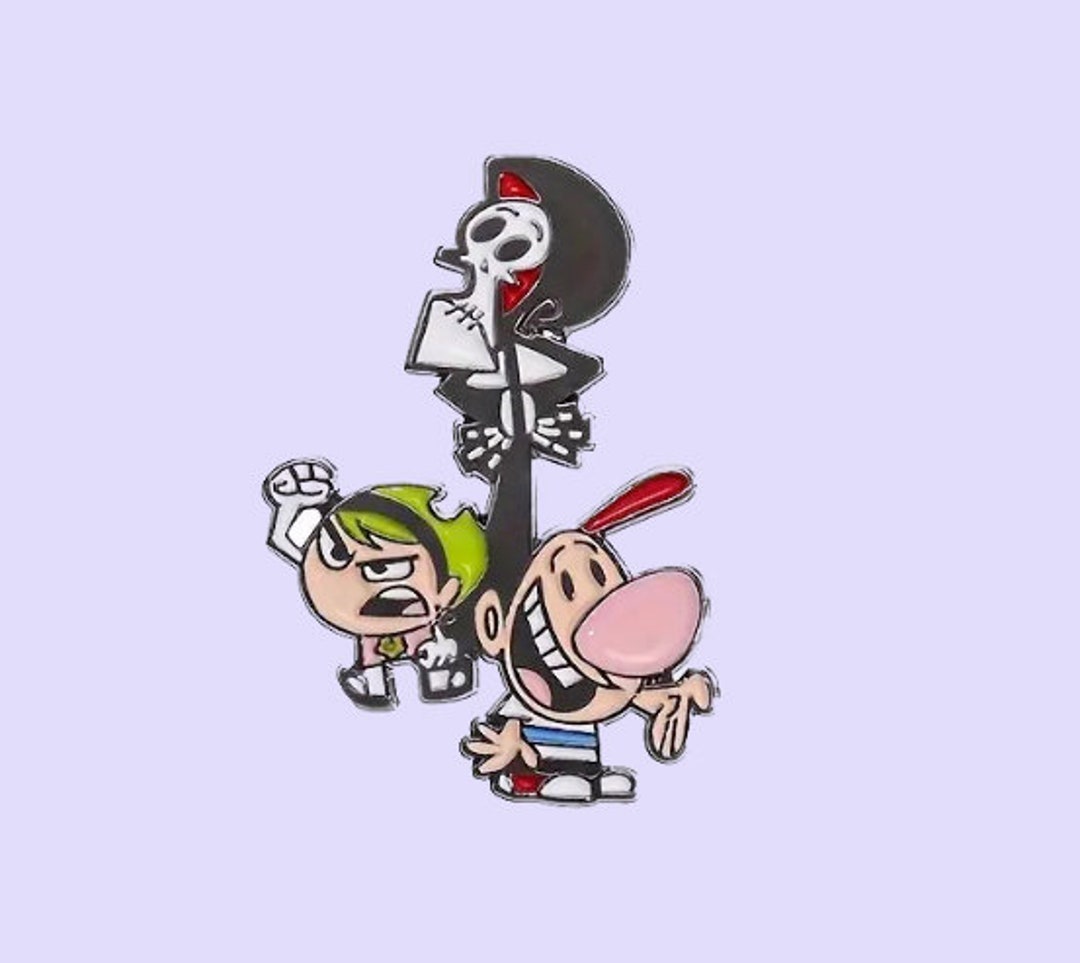 Adventures of Billy and Mandy Enamel Pin - Etsy