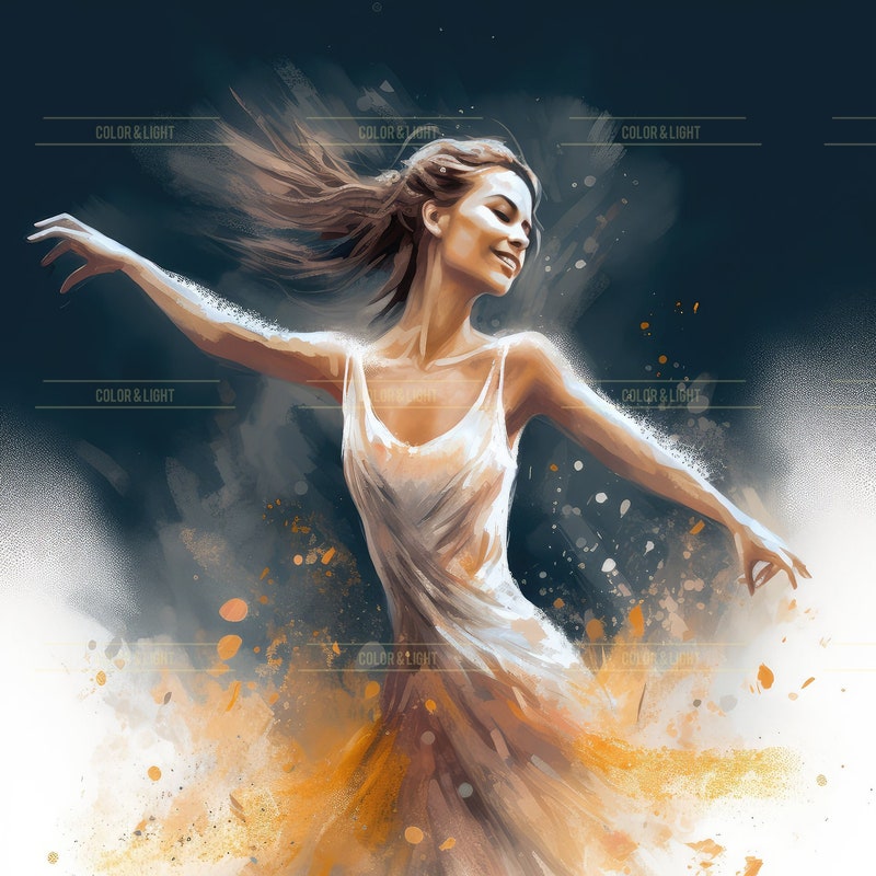 Dancing Angels Clipart - Etsy
