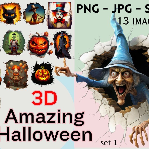 Halloween Clipart - Etsy