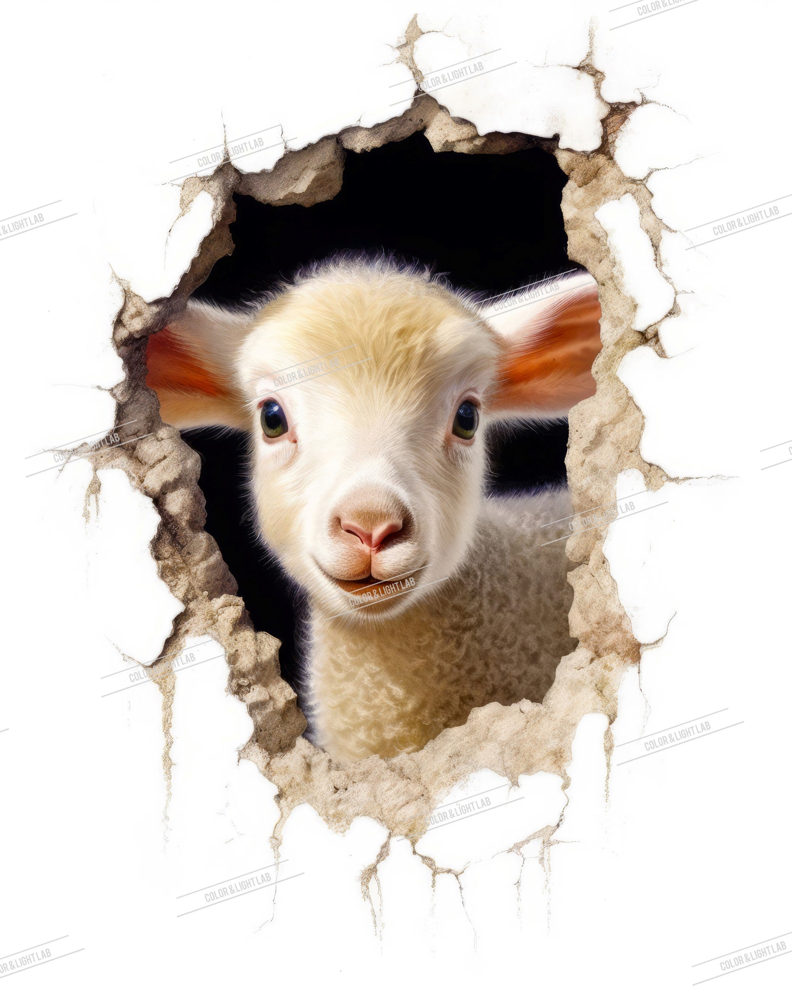 3d Farm Animal Clipart, Wall Art Quality, 15 Images, Commercial License ...