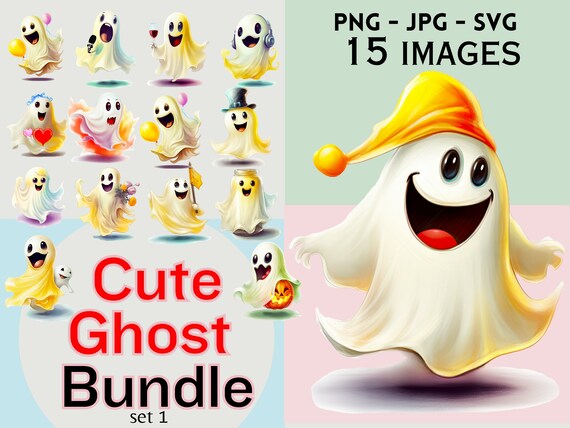Cute Ghost Clipart Free