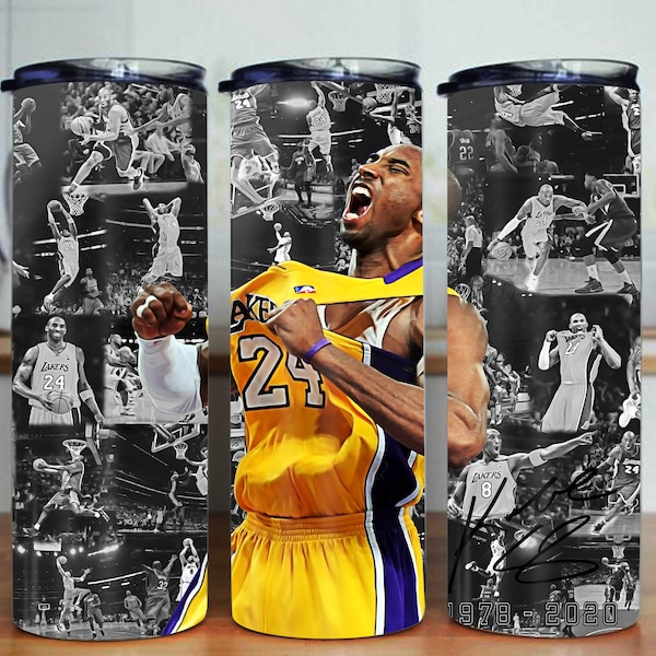 Kobe Bryant Tumbler - Etsy
