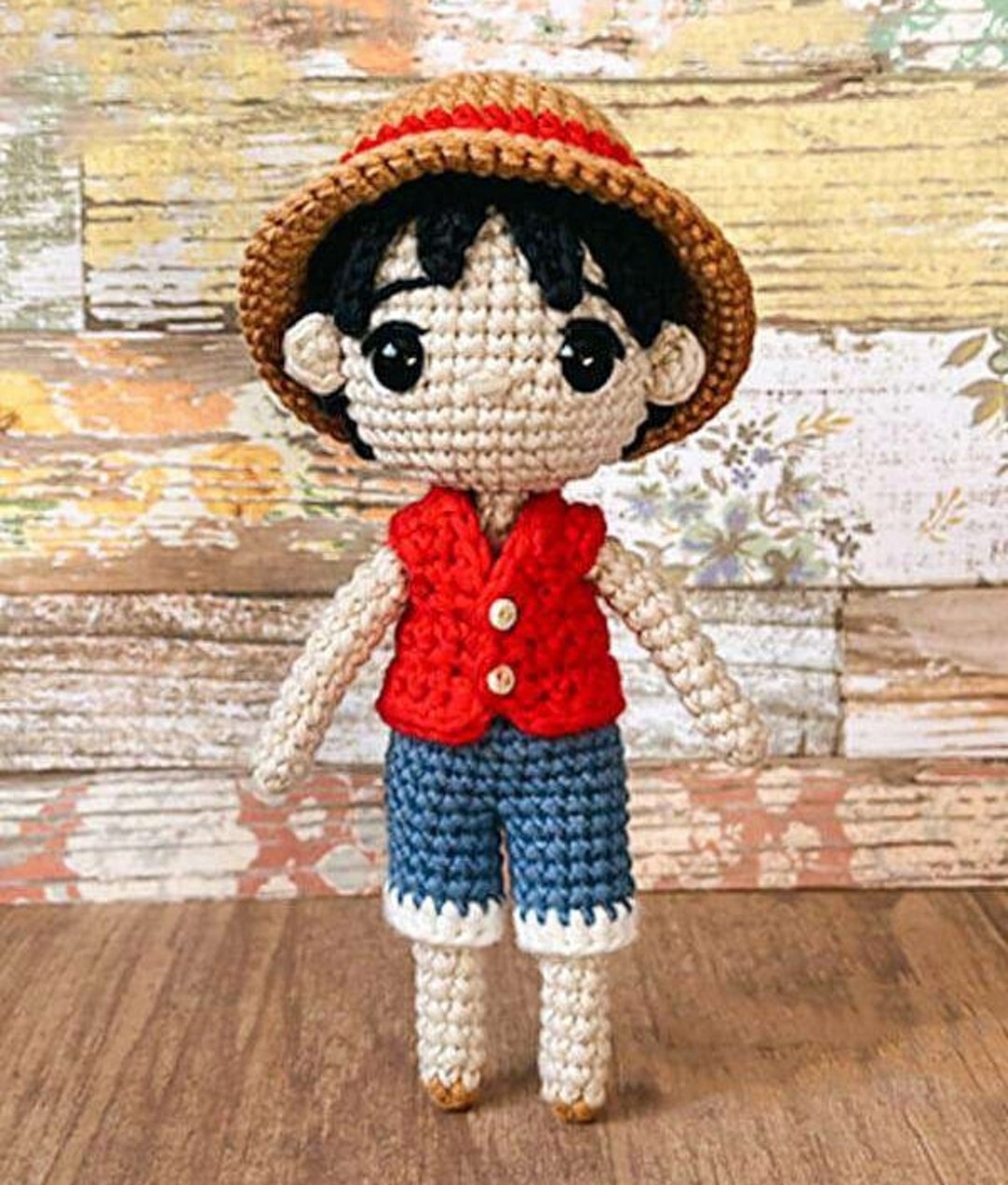 Luffy Crochet Crochet Patterns Amigurumi Amigurumi Pattern - Etsy