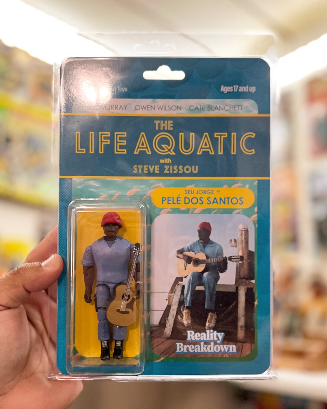 Custom Life Aquatic Pele Dos Santos Bootleg Action Figure - Etsy