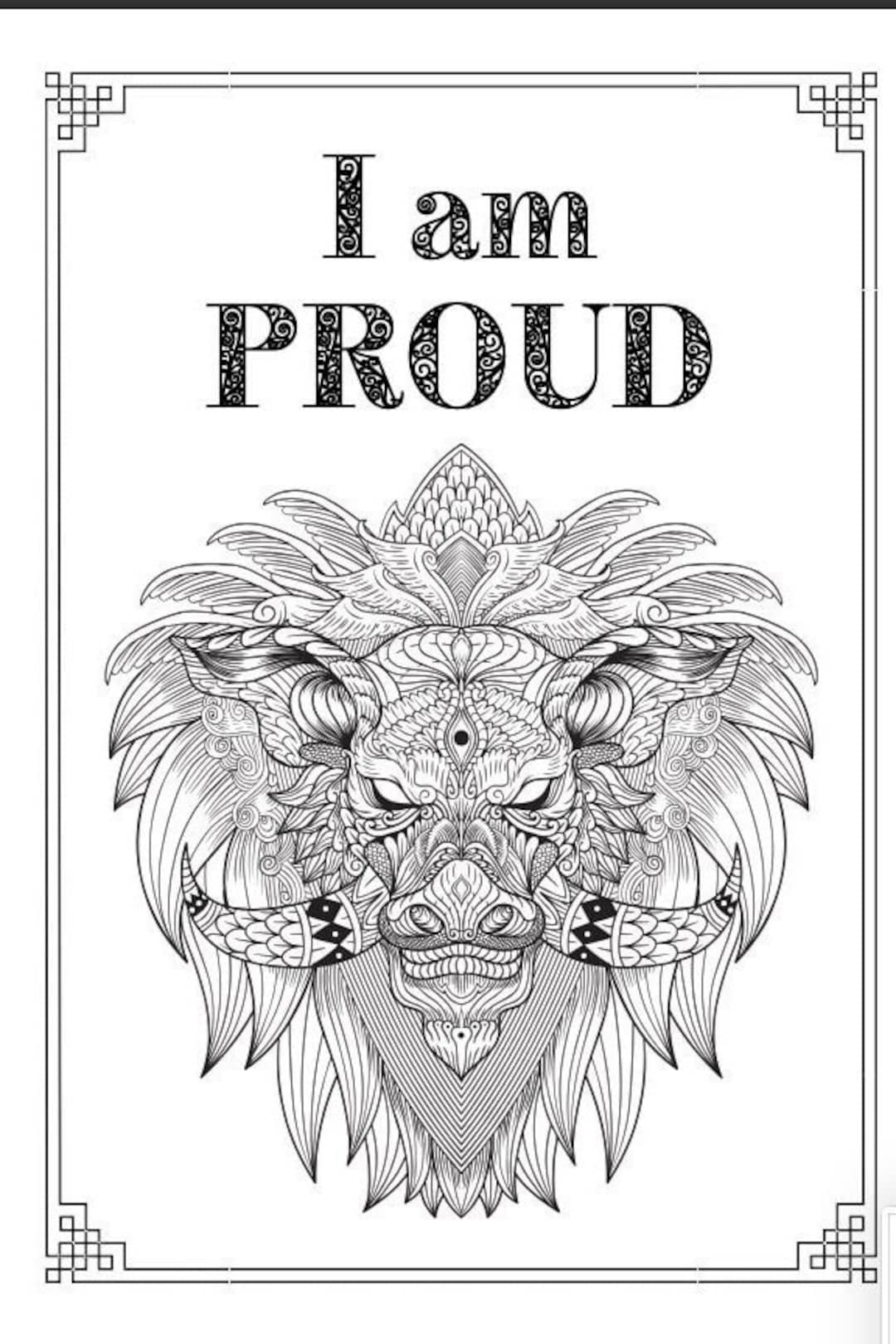 Printable and Downloadable Coloring Book - Etsy