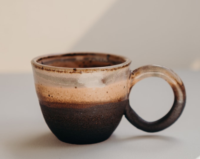 Circle Handle Mug 1 - Etsy