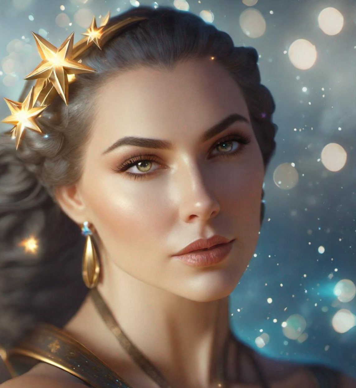 Custom Portrait Goddess - Etsy