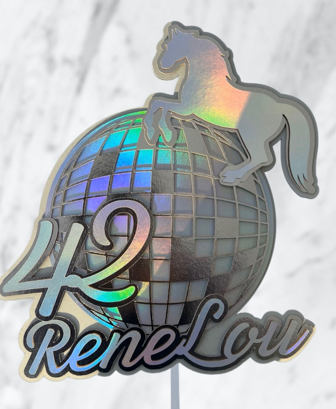 Renaissance Theme 3d Cake Topper - Etsy