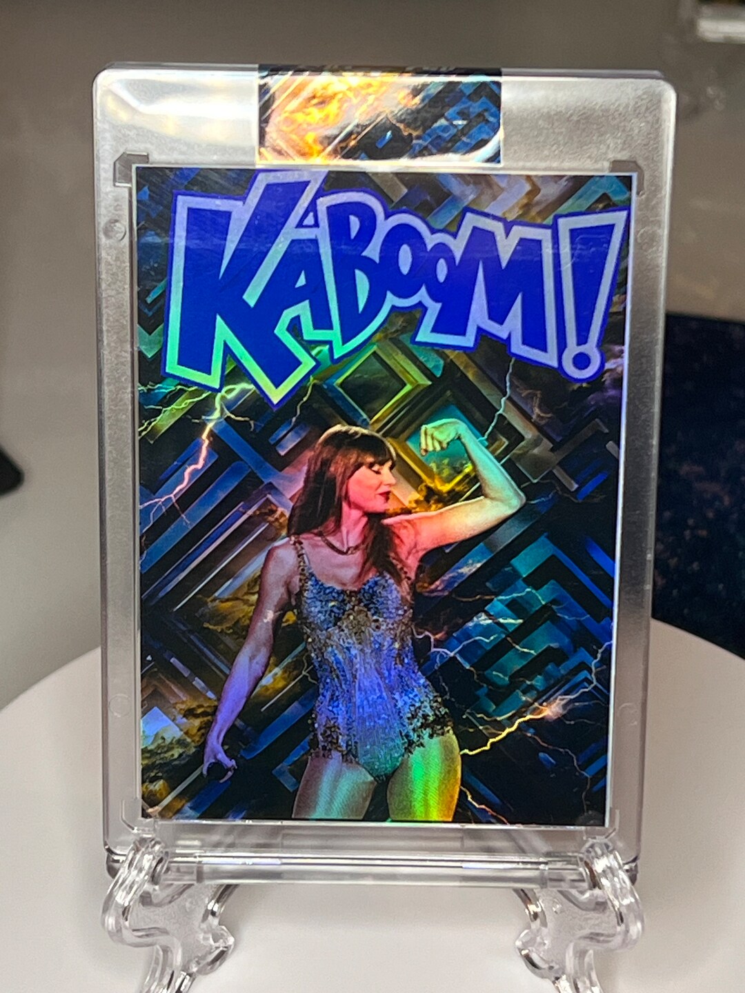 Taylor Swift Blue Kaboom Collector Fan Item ACEO CUSTOM CARD - Etsy