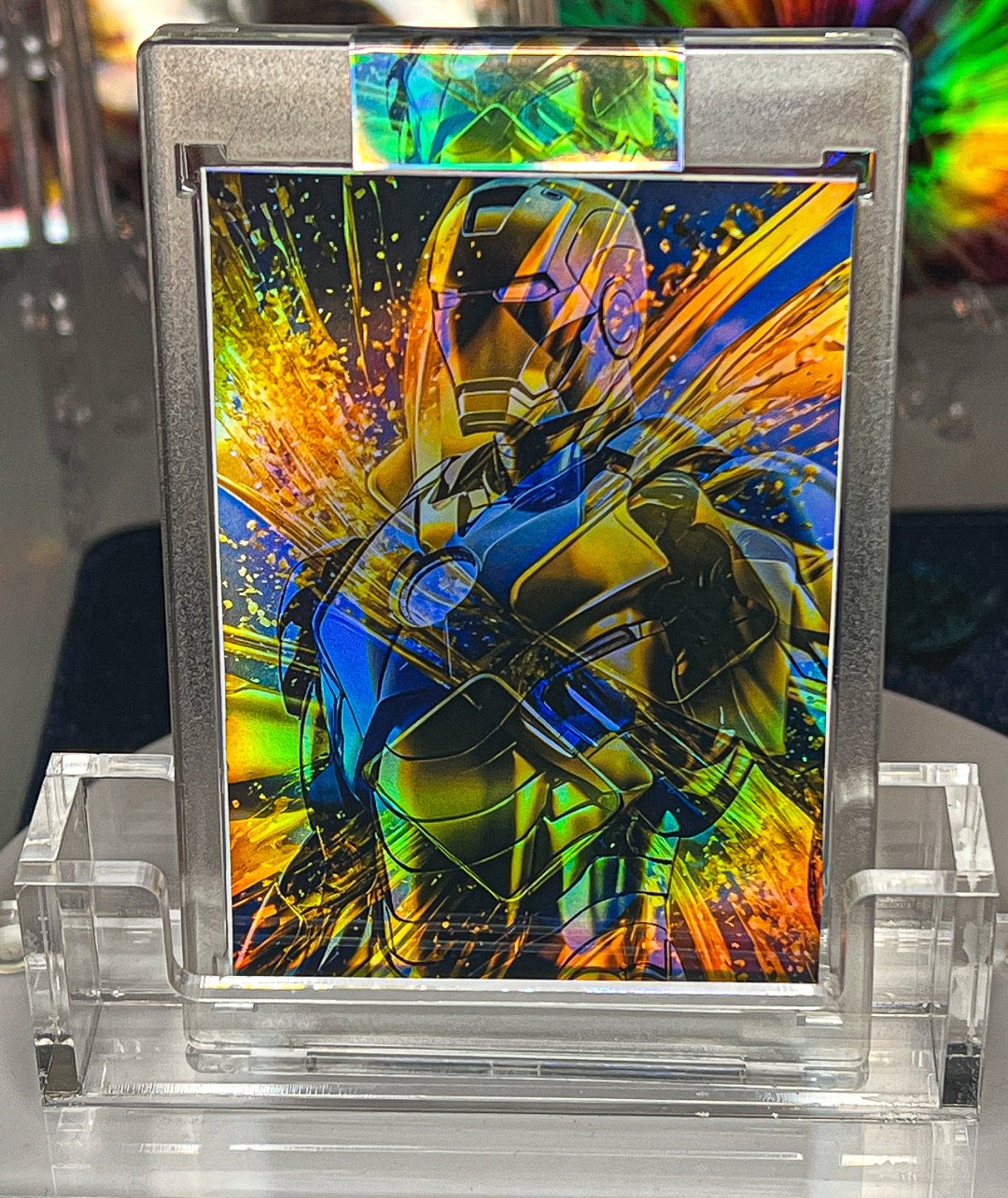 Gold Super Hero Custom Card Shiny Life 1/10 - Etsy