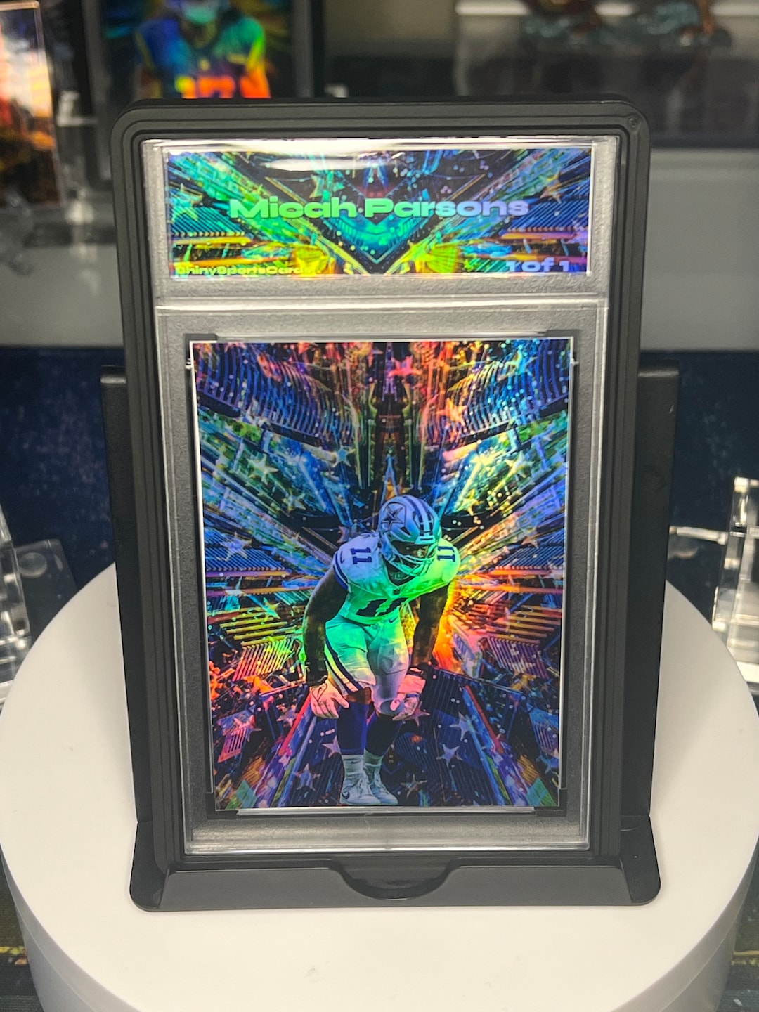 Custom Pro Sports Card by Shinysportscards 1 of 1 Comes With Custom Box ...