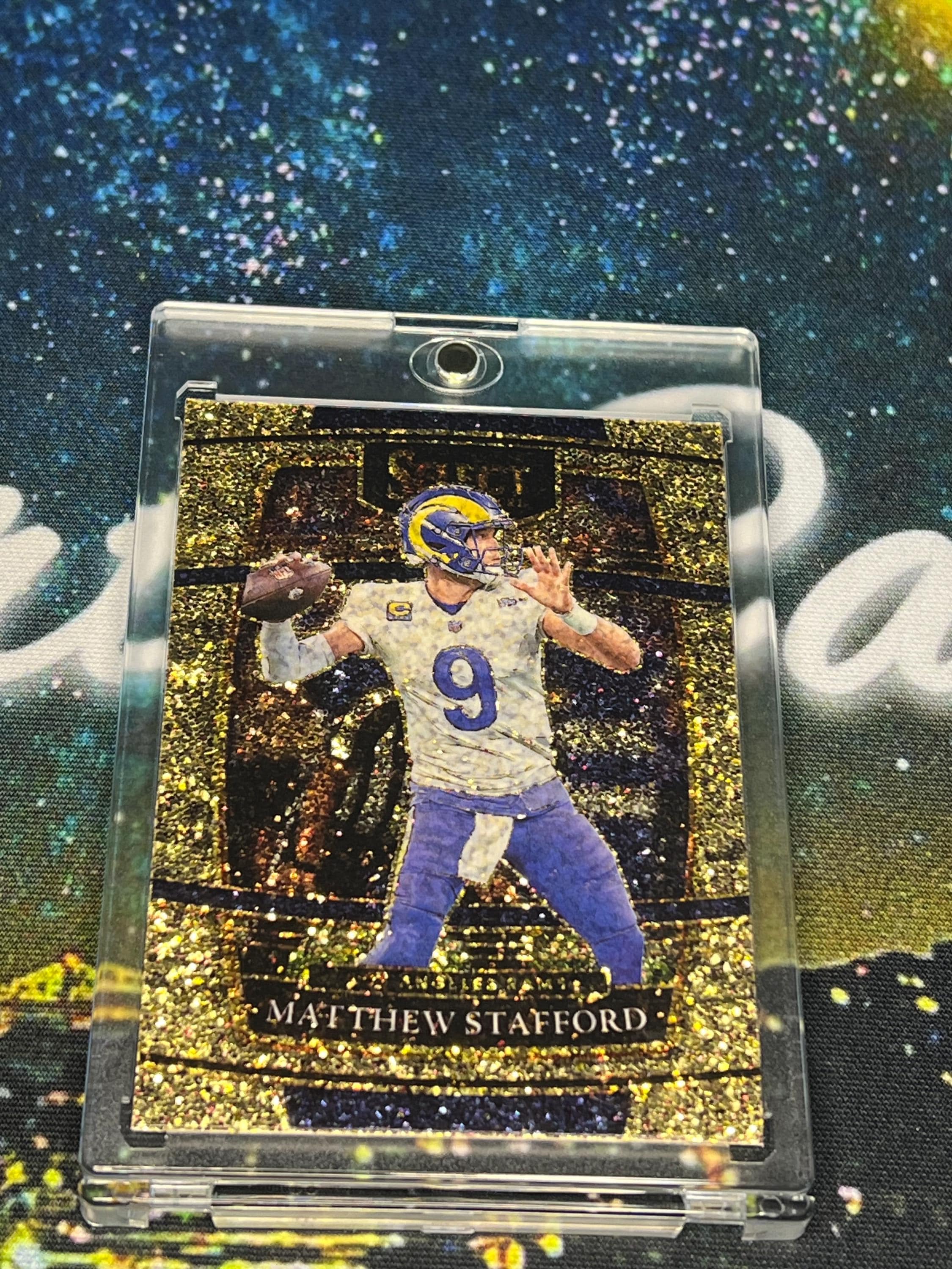 Matthew Stafford Pro Gold Foil Select Altered Card Custom Card in One ...
