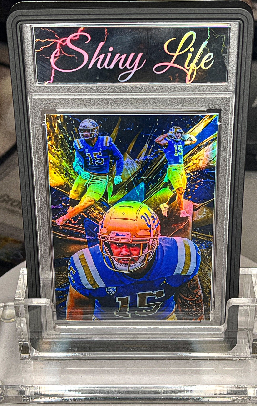 Laiatu Latu 1/1 Black Label Custom Slab Shiny Life Custom Card - Etsy