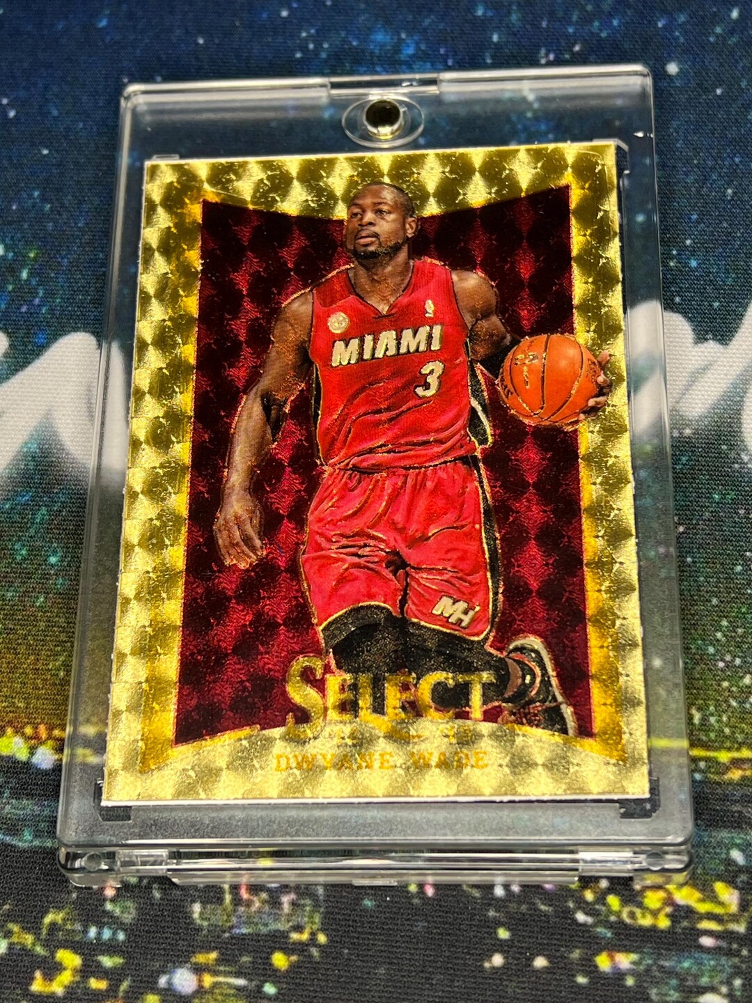 Dwayne Wade Altered Custom Card Gold Super Fractor 1/1 Custom Card in ...