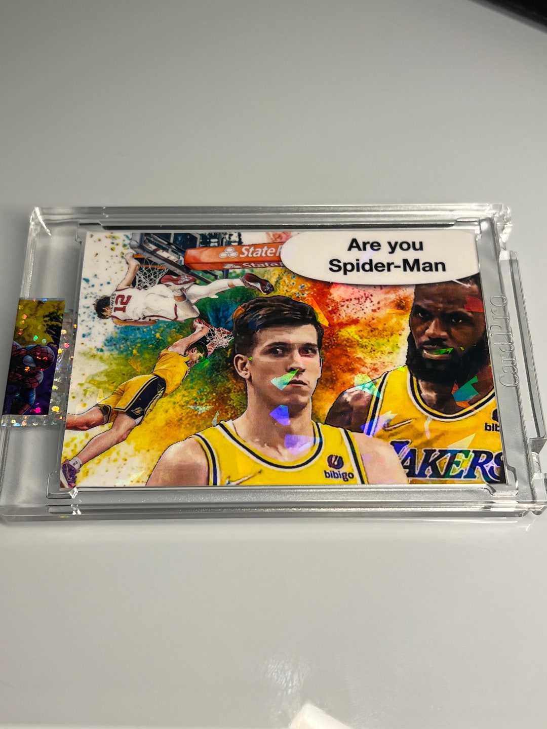Austin Reaves Spiderman Meme Card Double Sided Card - Etsy