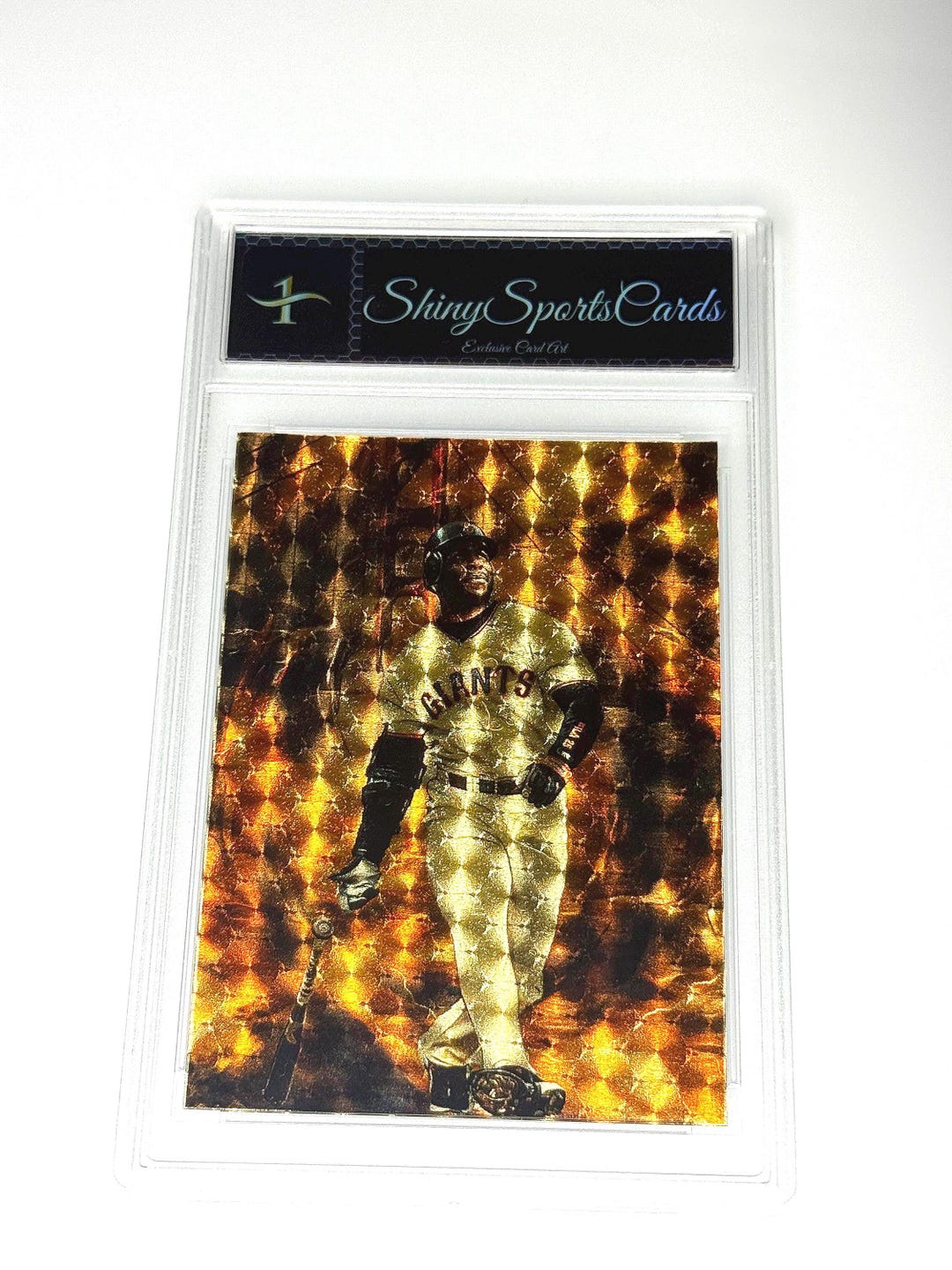 Barry Bonds Gold Superfractor Custom Card: Unique 1/1 Design - Etsy