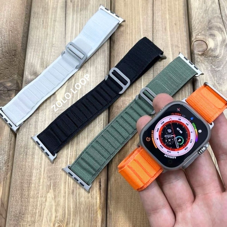 Alpine Loop Band Apple Watch Band Nylon Loop Iwatch Ultra Band SE ...