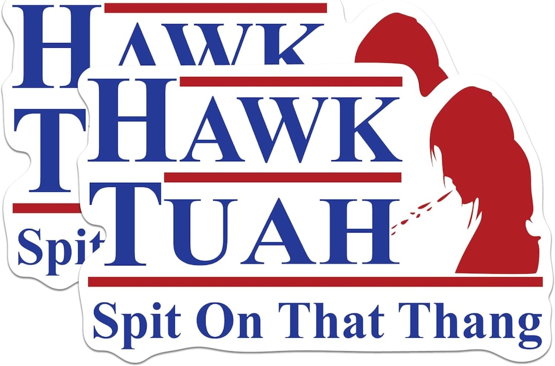 Hawk Tuah 24 Sticker, Spit on That Thing Sticker, Funny Trend Sticker ...