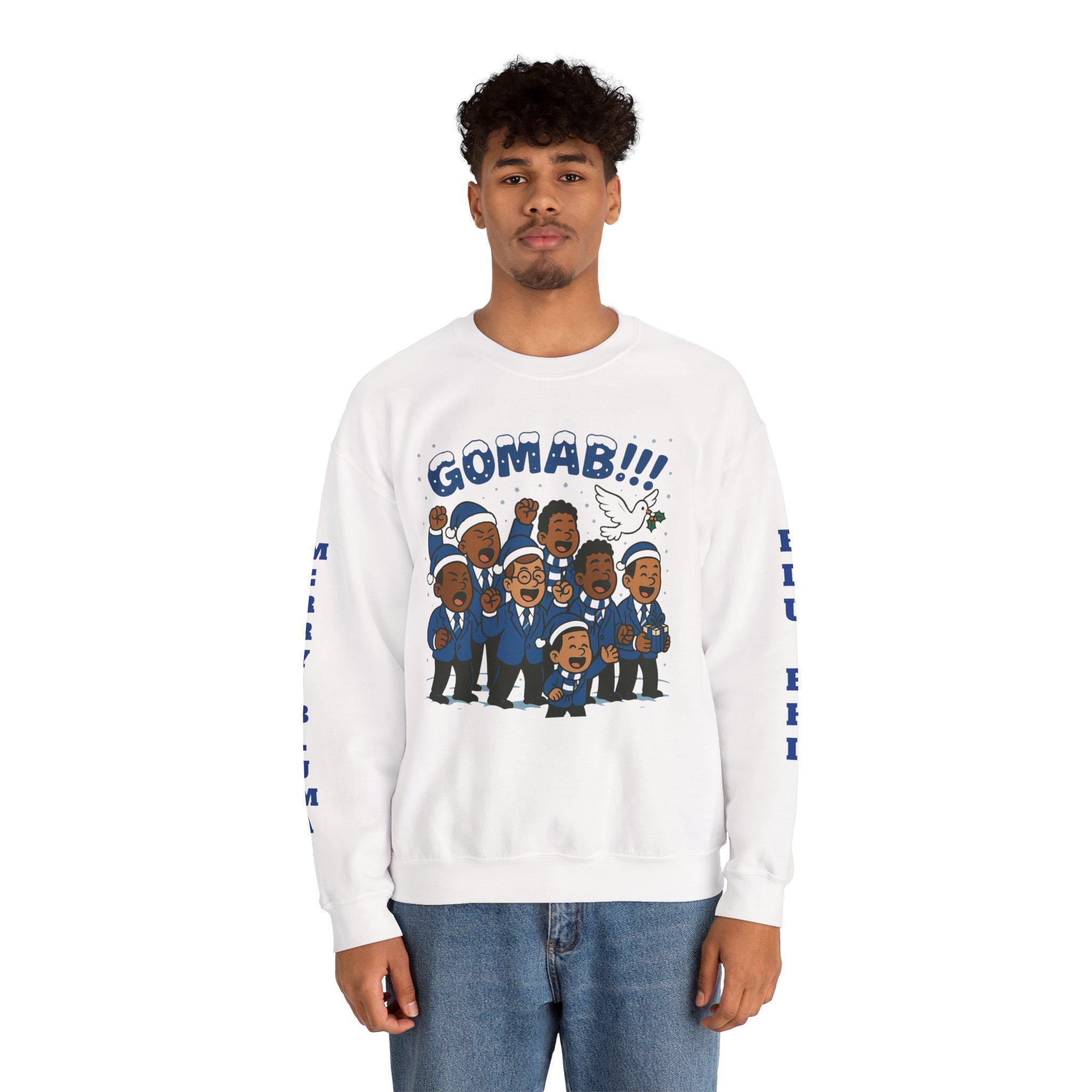 GOMAB Holiday Crewneck | Phi Beta Sigma Cartoon Brothers Sweatshirt ...
