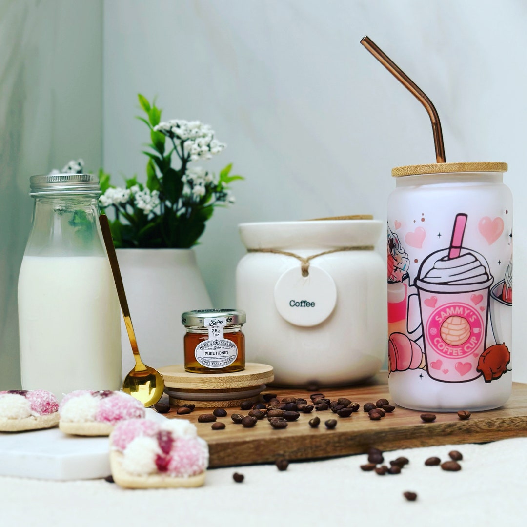 Dorm Room Essentials, Coffee Bar Essentials Kit, Glass to Go Coffee Cup ...