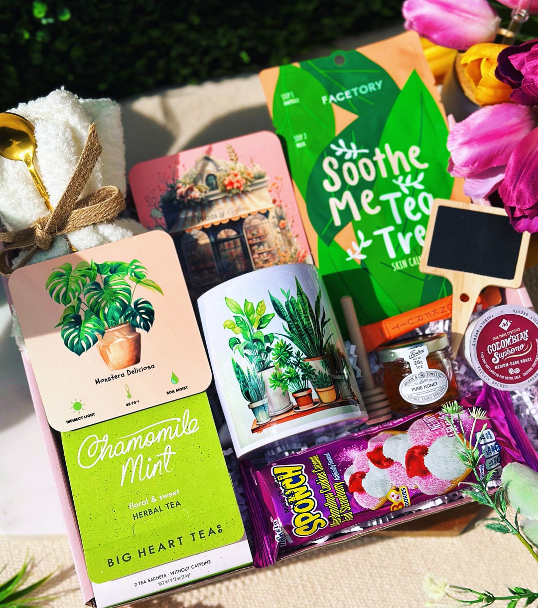 Cozy Care Package for Her With Mug & Tea, Hygge Gift Box for Her ...