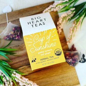 Tea Cup of Sunshine, Cup of Sunshine Tea Bags, Organic Tea for Immune ...