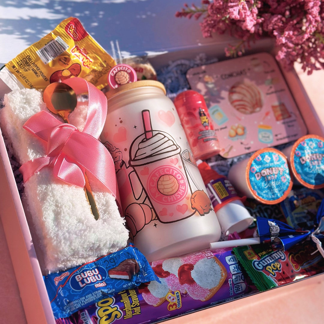 Mexican Candy, Dulces Mexicanos, Cafecito Y Chisme Mug, Gifts for Her, Candy Gift Box, Care ...