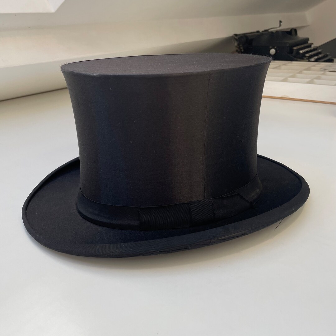 Vintage Top Hat Hutmanufactur - Etsy