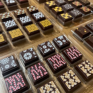 Earl Grey Dark Chocolate Truffles, Gourmet Candy Gift - Etsy