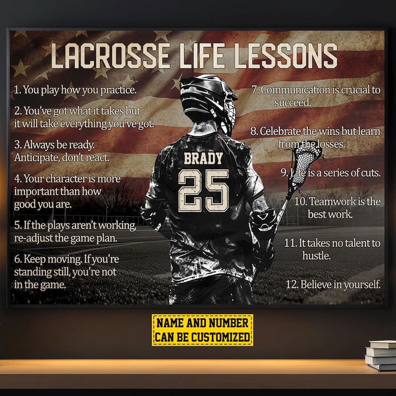 Lacrosse Wall Art - Etsy