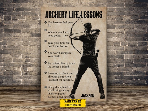 Archery Motivational Poster