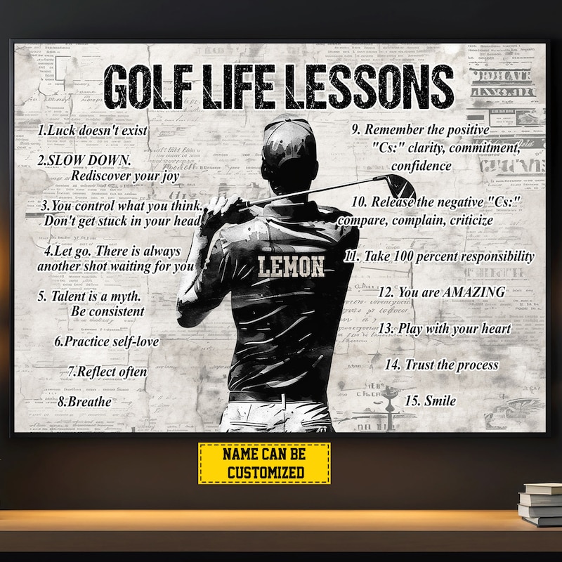 Golf Poster - Etsy
