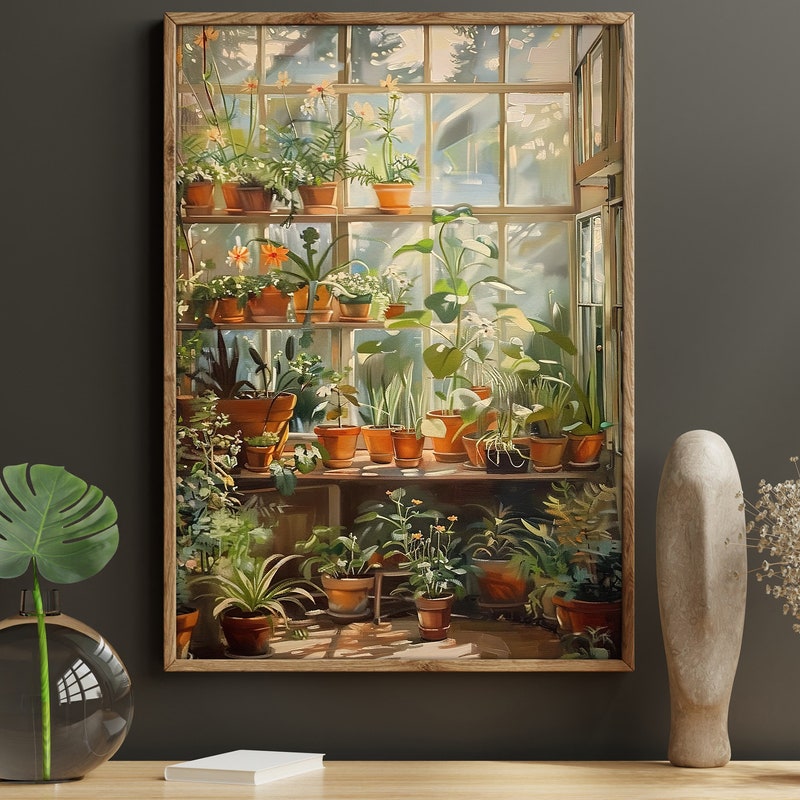 Botanical Canvas - Etsy