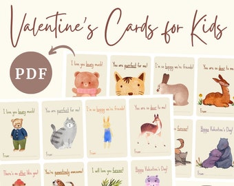 Funny Valentine's Day Cards for Kids | Printable Classroom Valentines ...