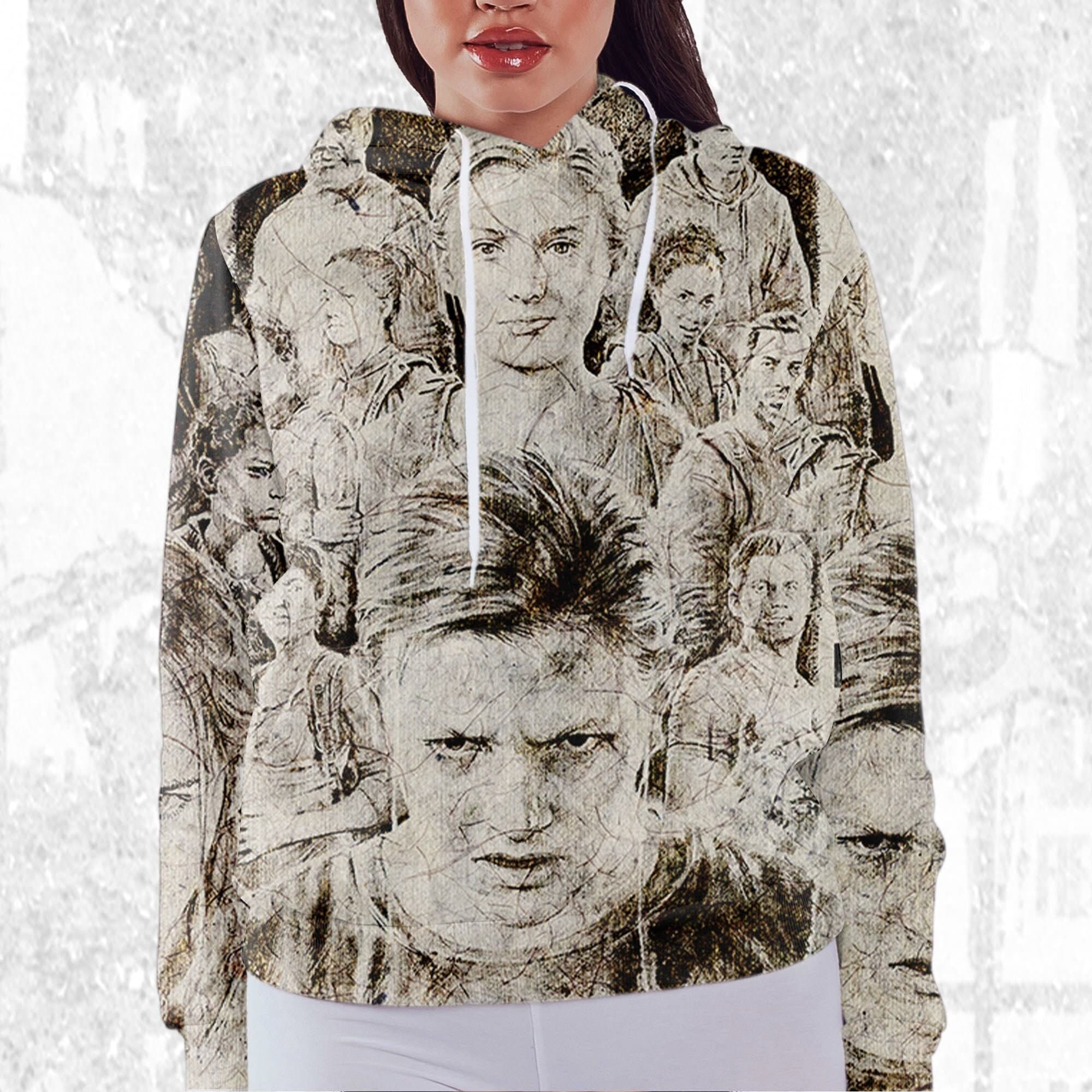 The First Of Us Art Ellie Classic Vinatge Hoodie 3D , The last of us ...