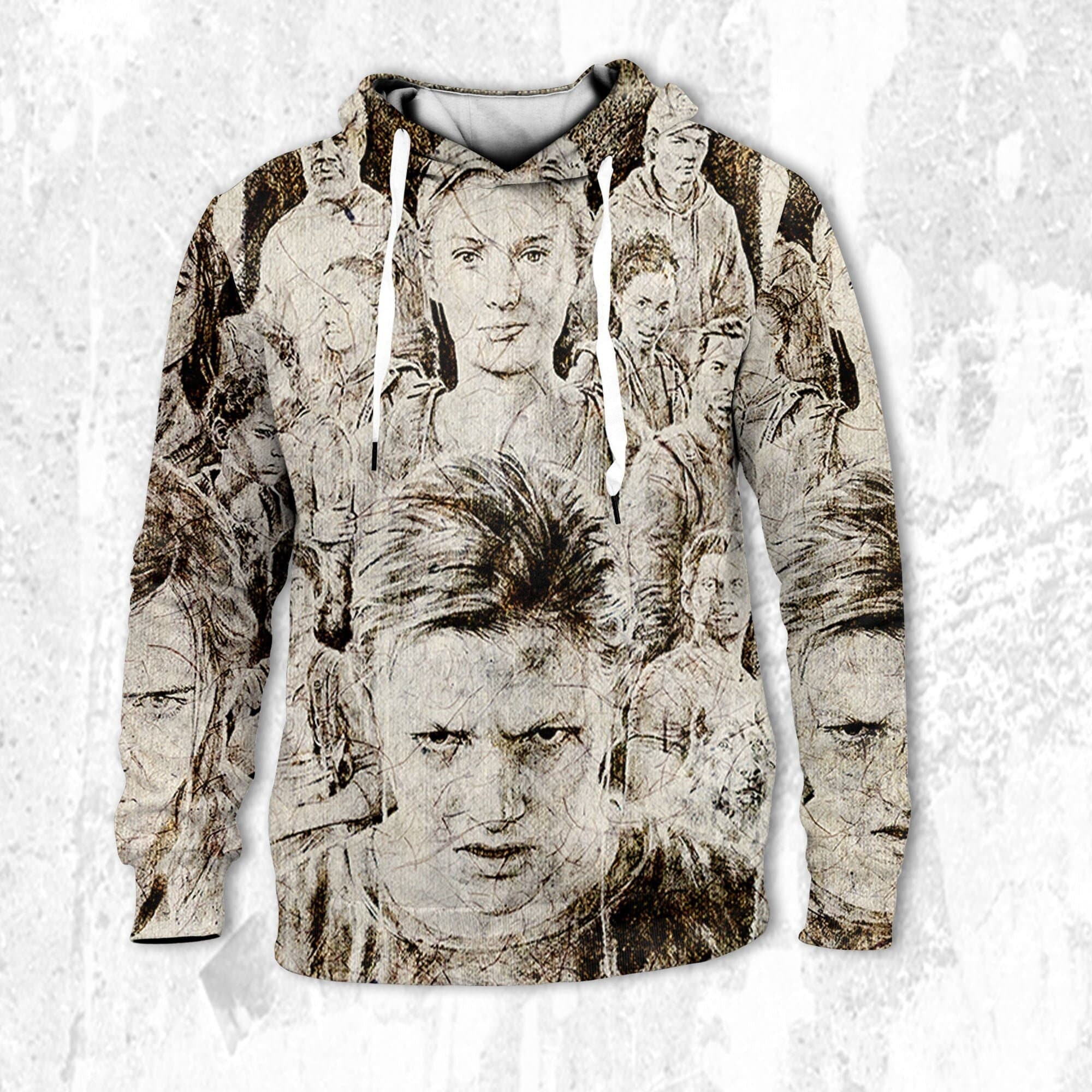 The First Of Us Art Ellie Classic Vinatge Hoodie 3D , The last of us ...