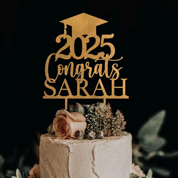 Graduation Cap Topper - Etsy