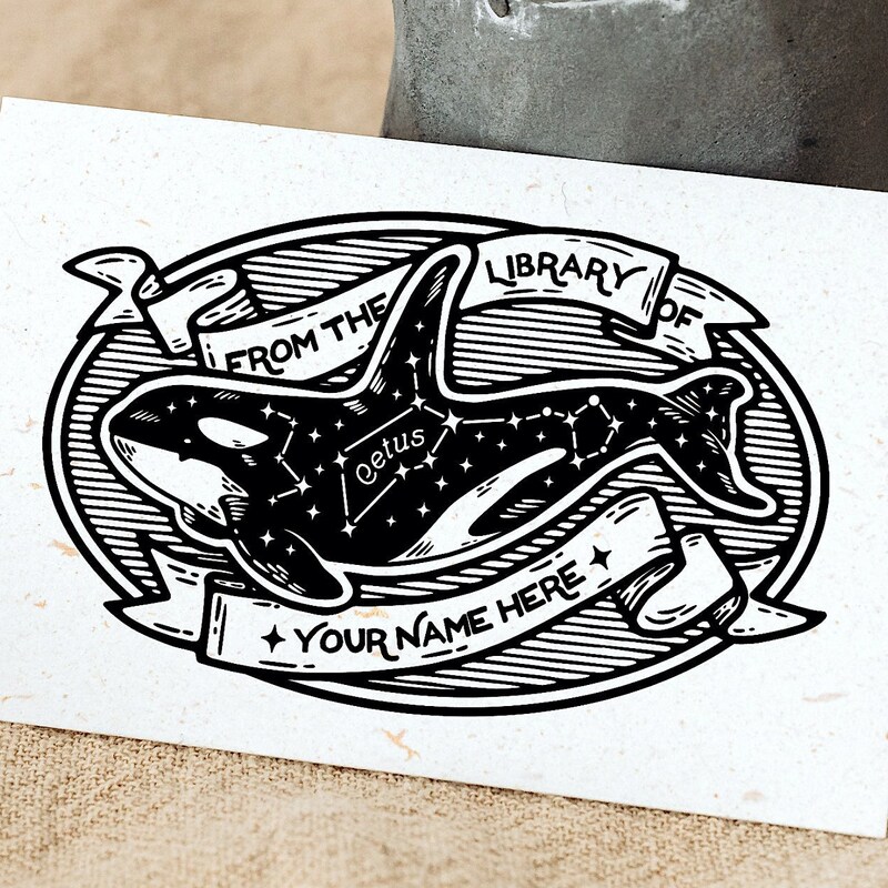 Whale Stamp - Etsy