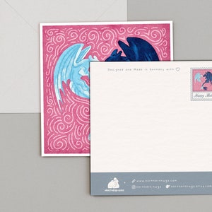 How to Train Your Dragon Mini Print | Postcard | Greeting Card ...