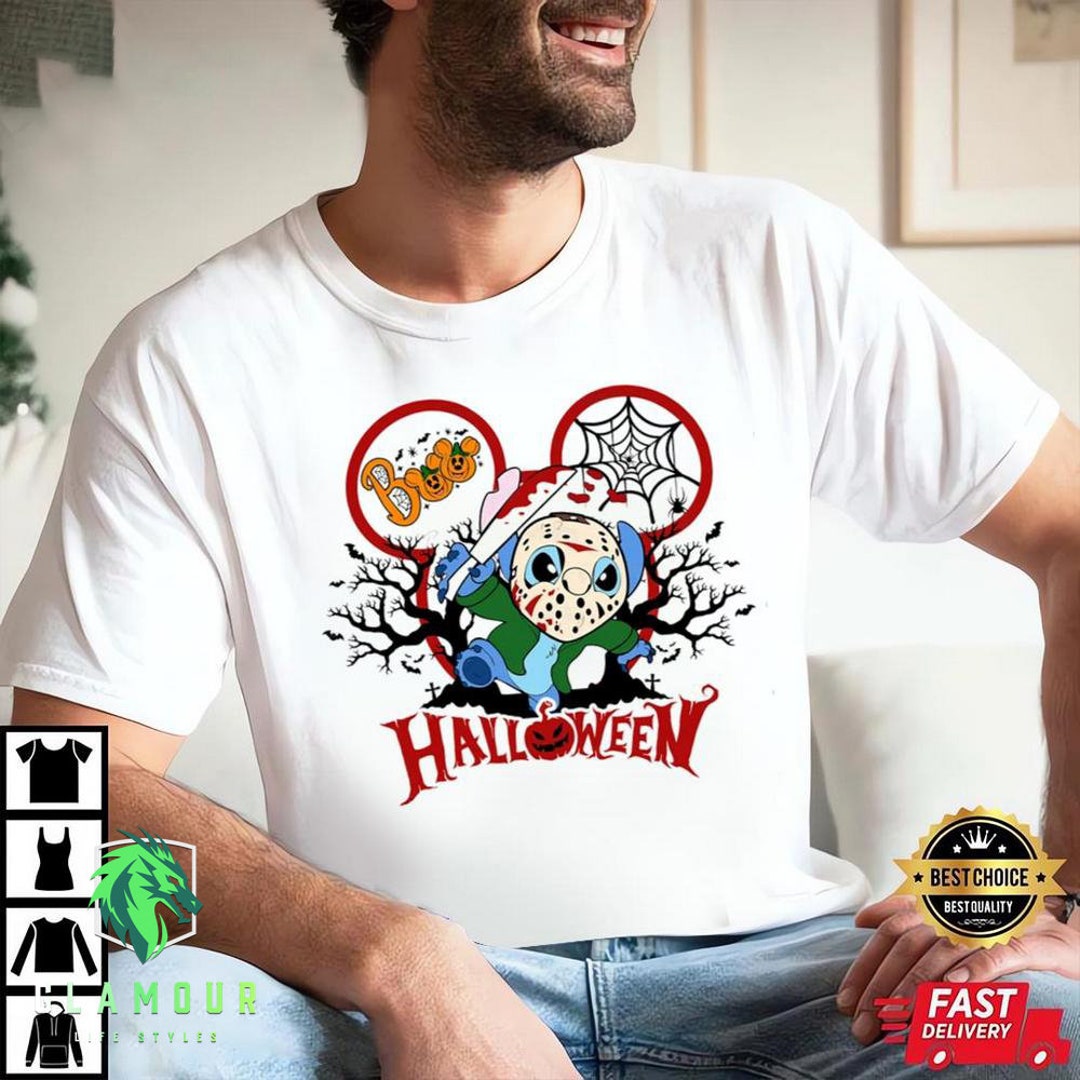 Halloween Horror Boo Halloween Cartoon Halloween Vintage T-shirt ...