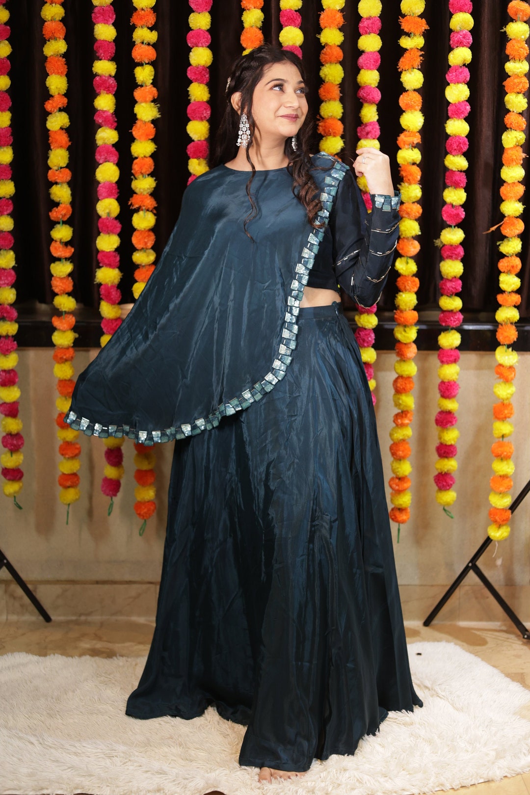 Cape 3 Piece Handembroidered Set - Etsy