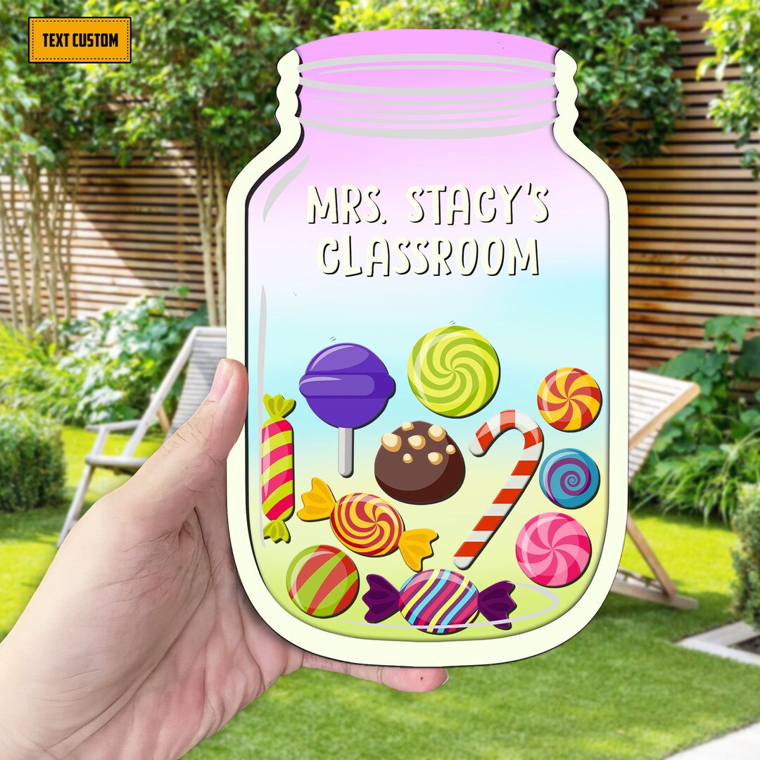 Candy Reward Jar With Charm, Tokens Sweet Candy Jar Chore Chart ...