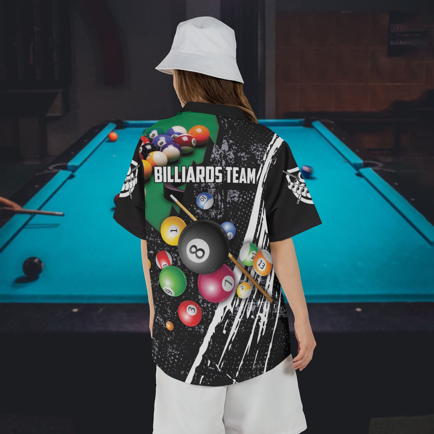 Personalized Billiards Team Hawaiian Shirt, Gifts for Bachelor Party ...